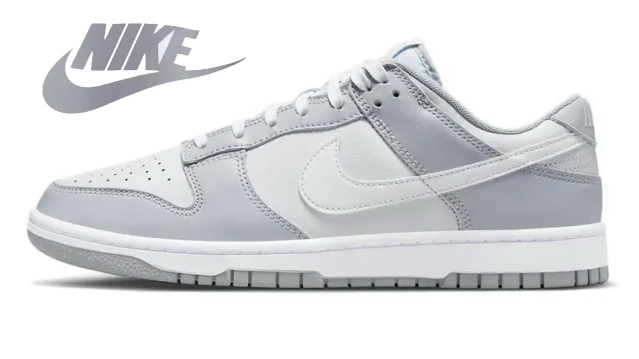 Nike Dunk Low “Cloud Grey White” Is Soo Fresh - YouTube