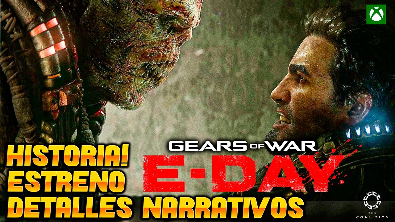 TODOS LOS DETALLES REVELADOS DEL NUEVO GEARS OF WAR E-DAY - YouTube