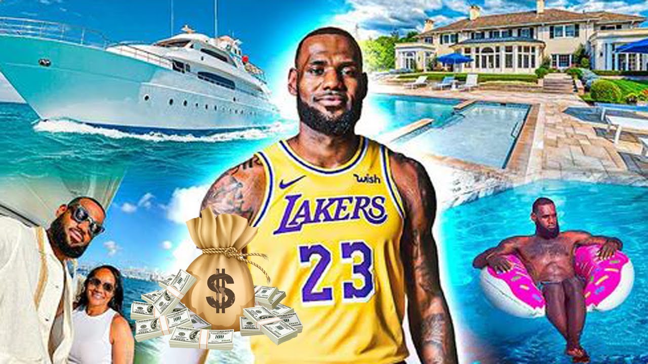 Lebron James Net Worth, Salary, Houses, Cars, Private jet, Family ...