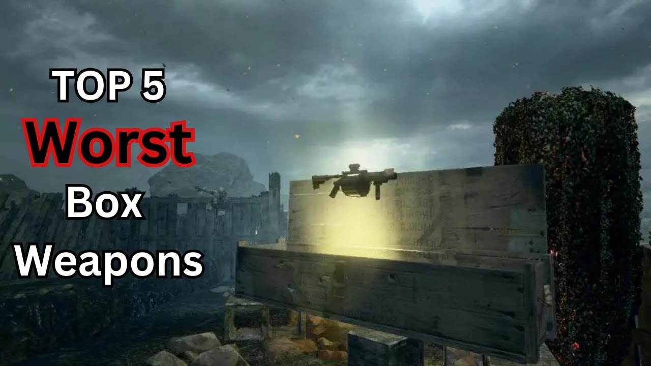 Top 5 Worst Box Weapons in Cod Zombies (WAW-Bo3) - YouTube