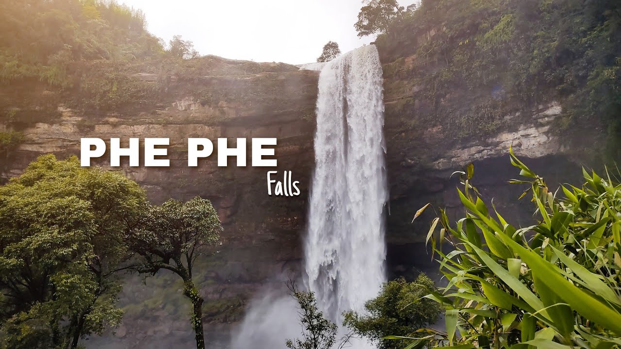 Phe Phe waterfalls Cinematic Video | Meghalaya, India | - YouTube