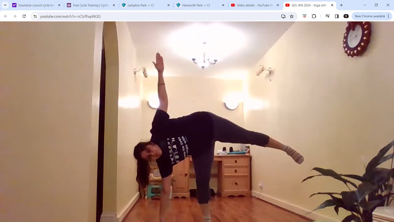 JAN 2024 - Yoga with Adrienne - Flow Day15 - YouTube