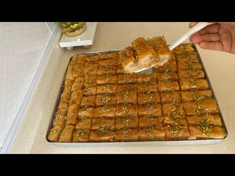 BAYRAMA BU TATLIYI YAPUN TÜM ÖVGÜLERİ KAPIN‼️✅HEM KADAYIF HEM BAKLAVA İKİSİ BİR ARADA🤌🏻