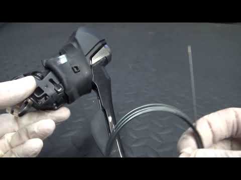 How to change shift cables Shimano RS685 shifters