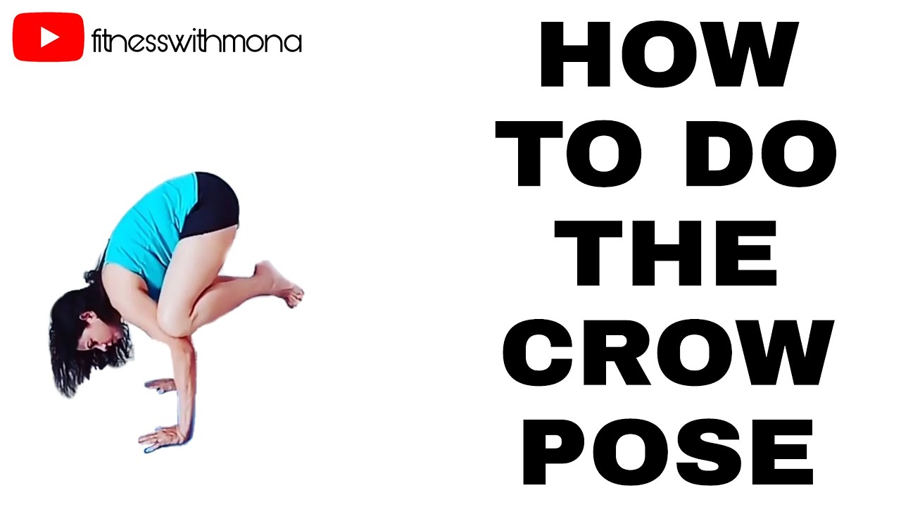 Crow pose ! How to do crow pose - YouTube