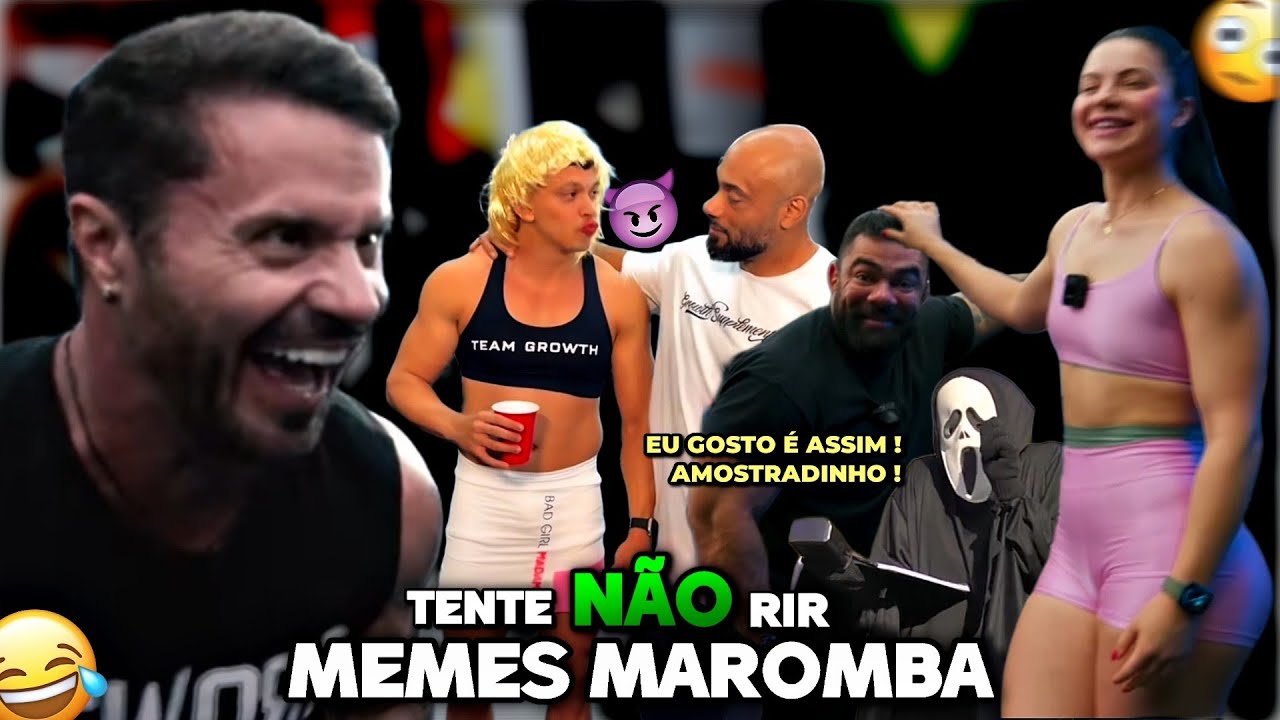 OS MELHORES MEMES MAROMBA | TENTE NÃO RIR! 😆 - YouTube