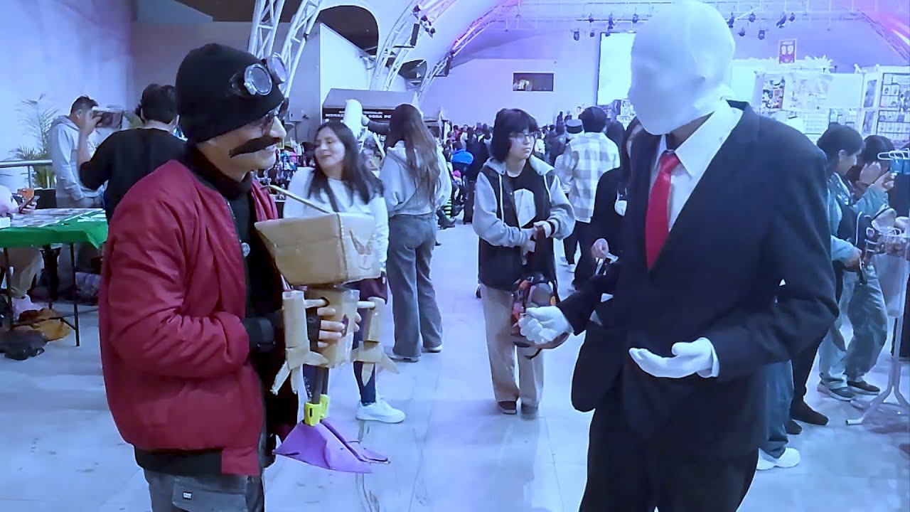 Cartón Sonic vs Slenderman 🗣️😧 - YouTube