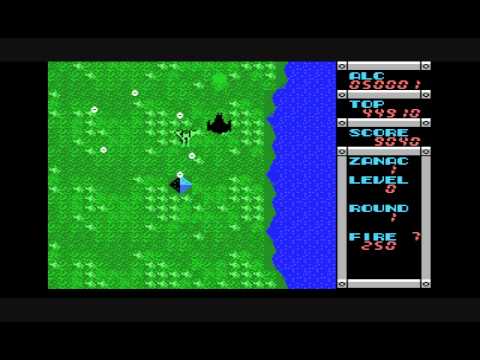 Review of Zanac (DOS) - YouTube