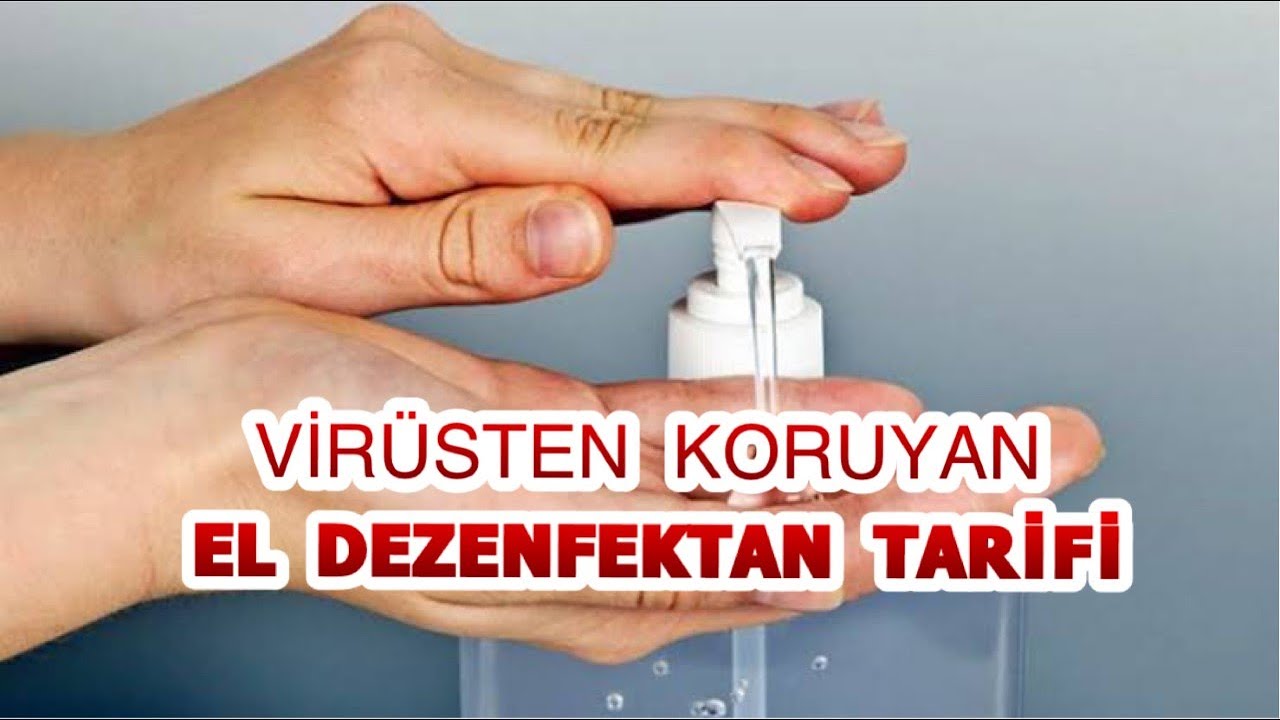 EV YAPIMI DEZENFEKTAN TARİFİ.. - YouTube