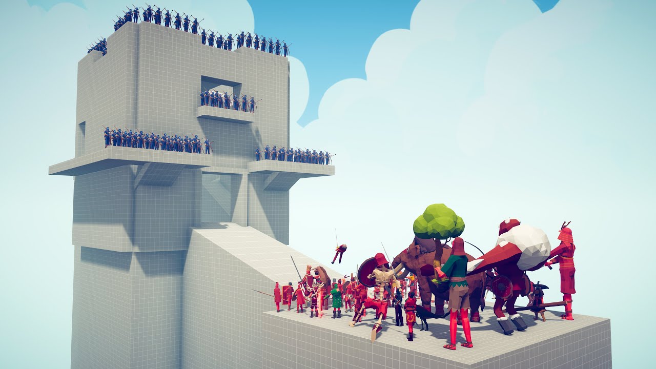 ALL MELEE UNITS vs ALL RANGED UNITS - Totally Accurate Battle Simulator ...