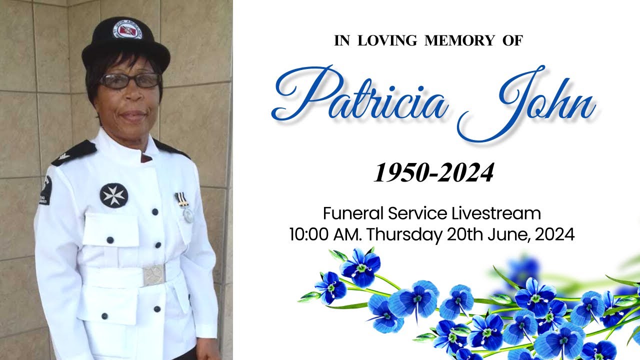 Patricia John Funeral Service Livestream - YouTube
