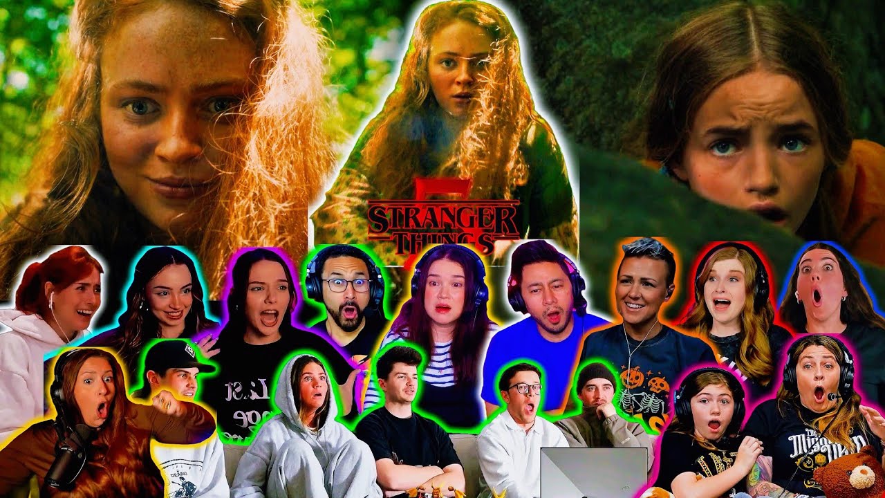 Youtubers React SHOCKINGLY To MAX's RETURN END SCENE | Stranger Things ...
