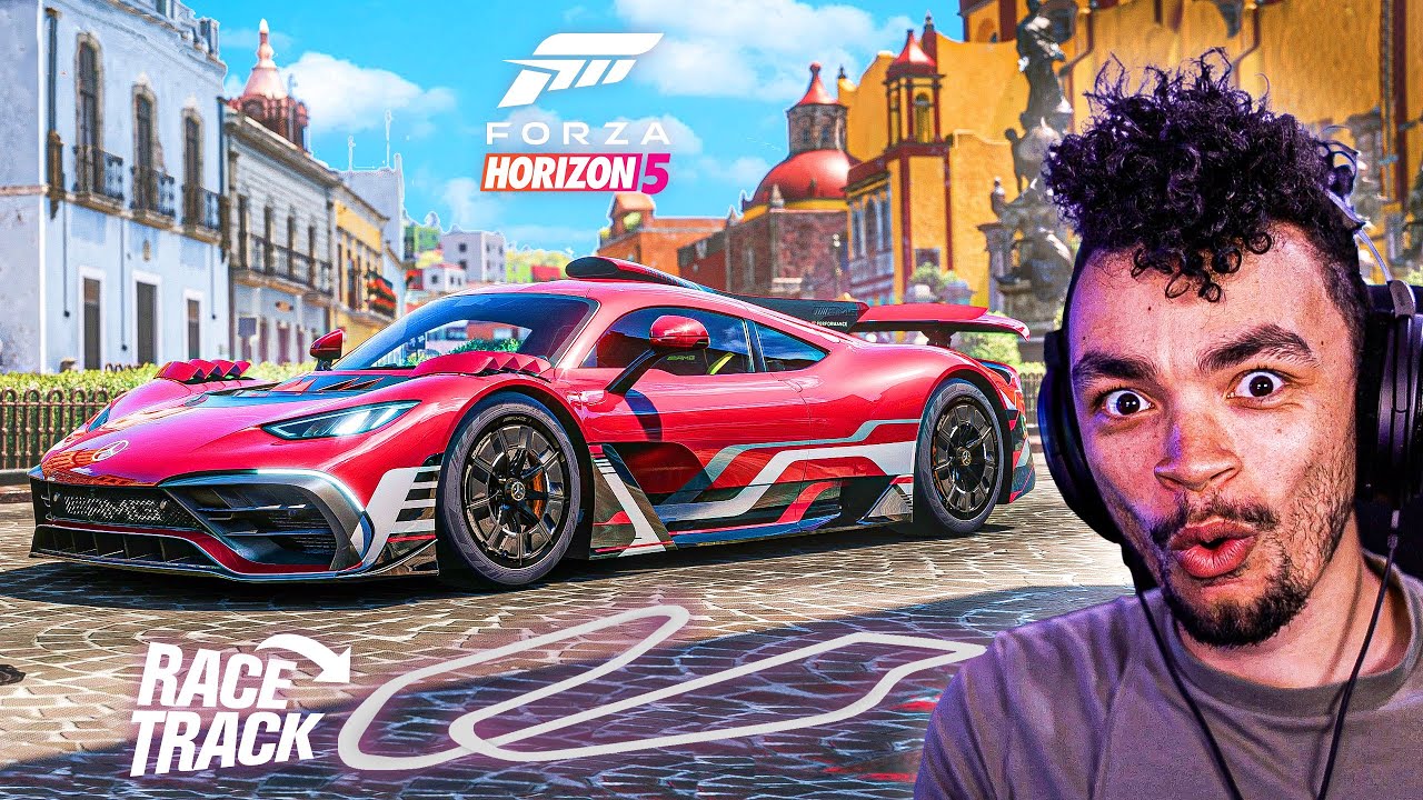 Forza Horizon 5 - RACE TRACK! Early Map, Size & Multiplayer! - YouTube