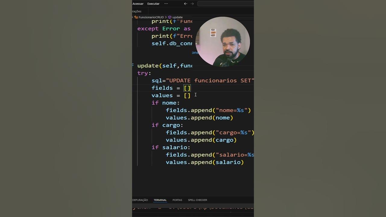 🐍 Como Atualizar Registros em Banco de Dados com Python #shotrs #python #sql - YouTube