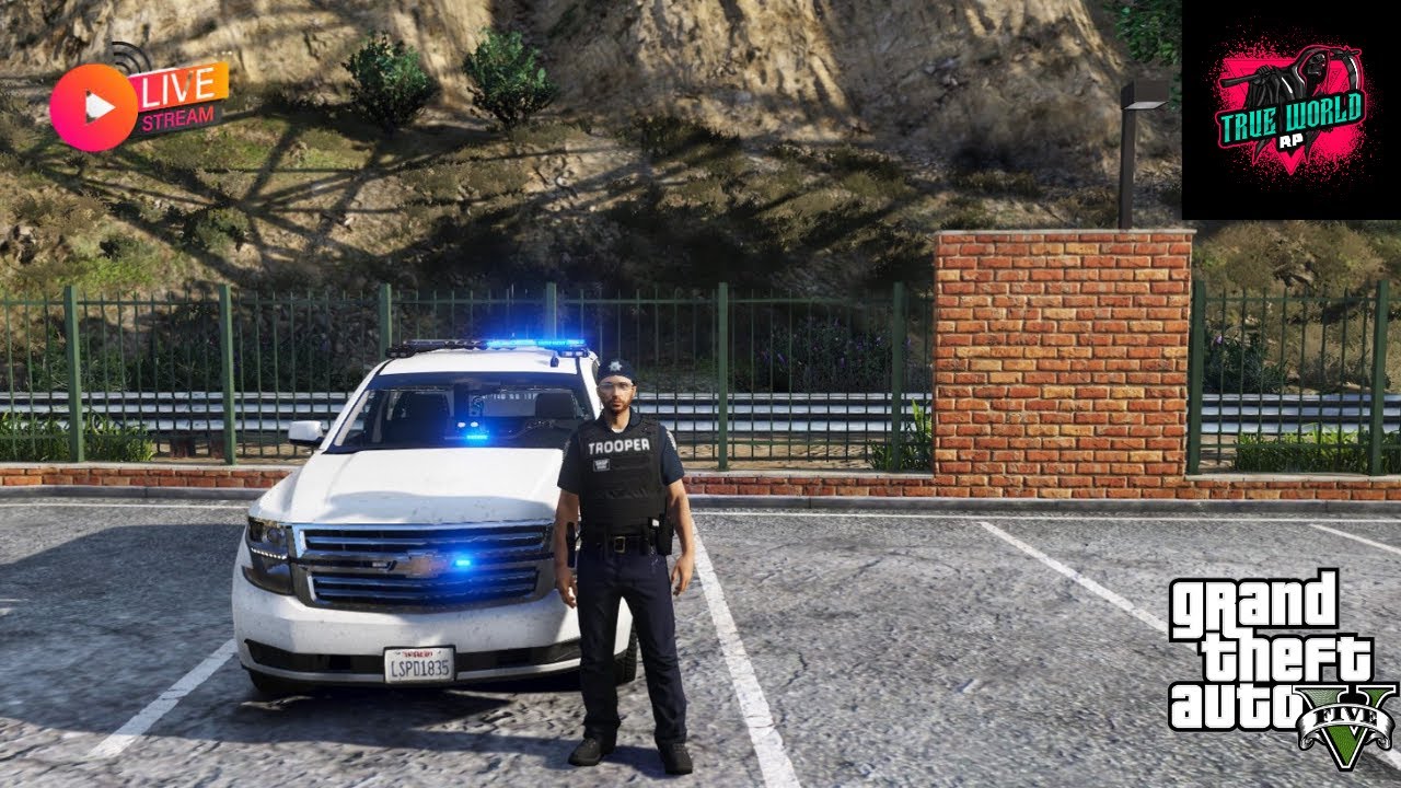 Live: GTA V True World RP FiveM - SAHP - YouTube