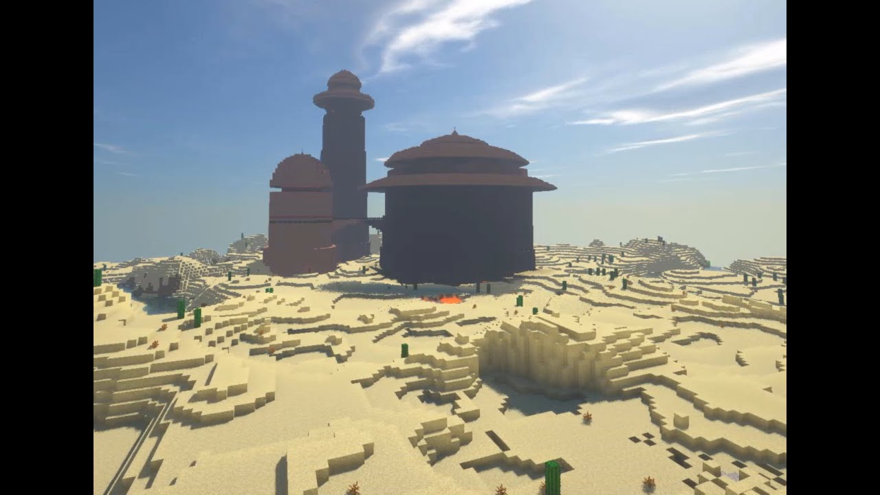 [EPIC BUILD]- JABBAS PALACE - MINECRAFT BUILD (STAR WARS) - YouTube