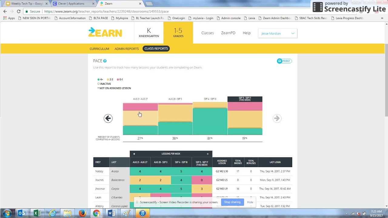 Zearn Pace Reports - YouTube