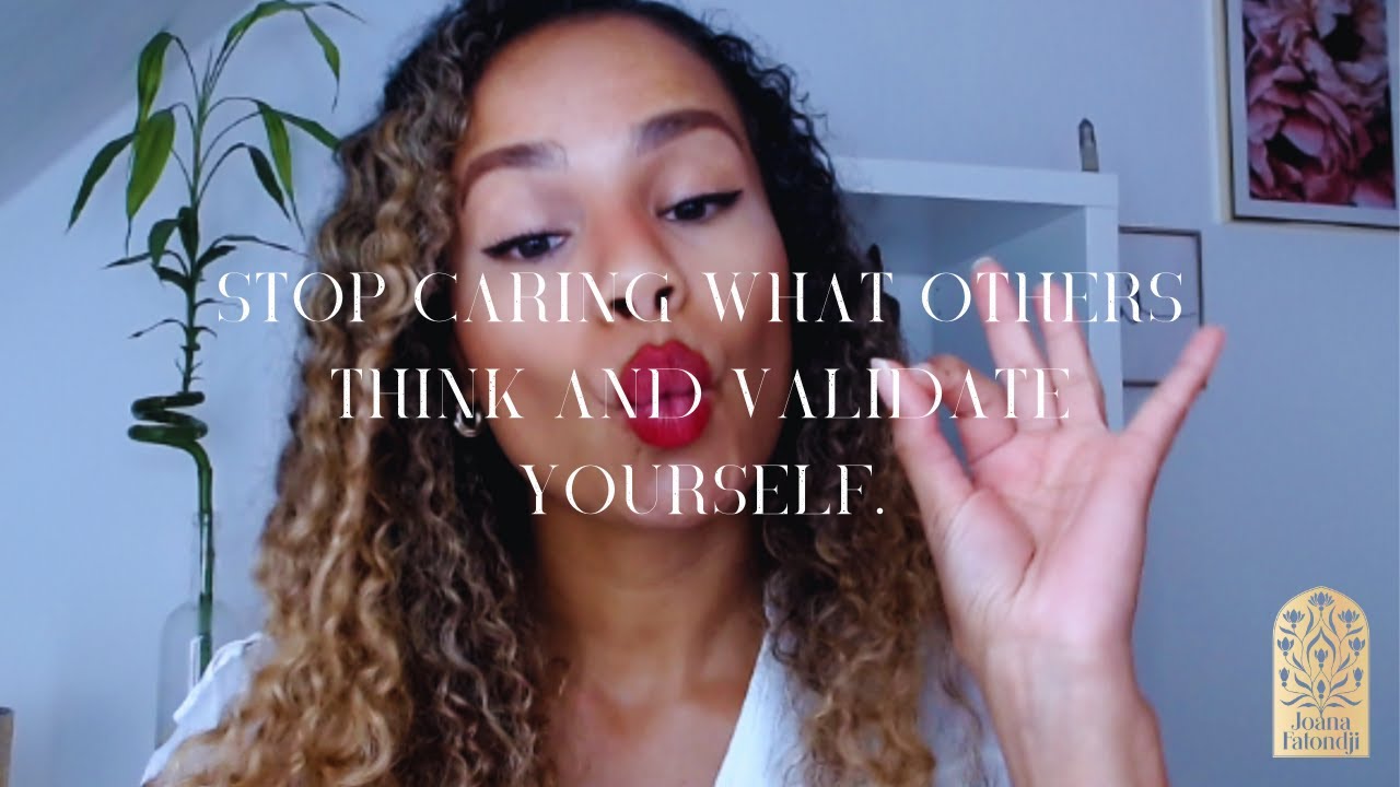 I dont´need your COMPLIMENT. Validate yourself and become unstoppably ...