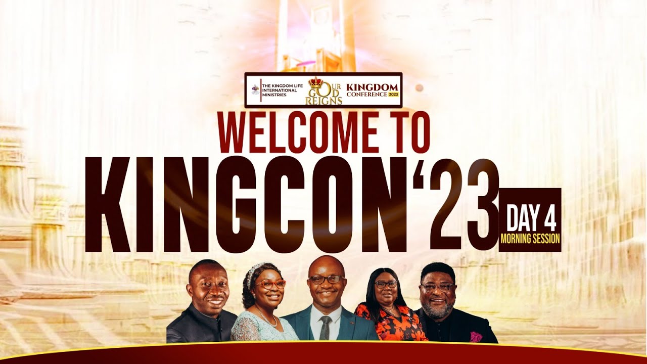 OUR GOD REIGNS || KINGCON'23 || DAY 4 MORNING SESSION || PST. TOLU TAIWO || PST. LANRE AWOSIKA ...