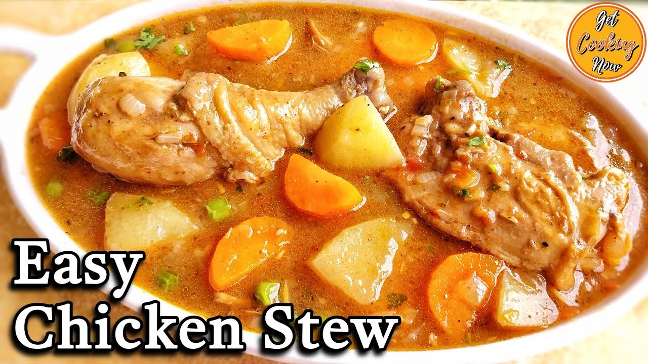 Easy Chicken Stew | One Pot Chicken Stew Detailed Step by Step Recipe ...