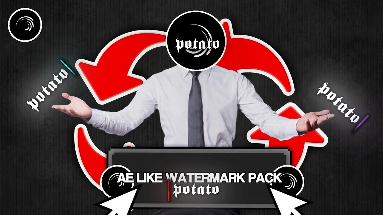 AE like WATERMARK pack on alight motion - preset - @Potatolikestoedit ...