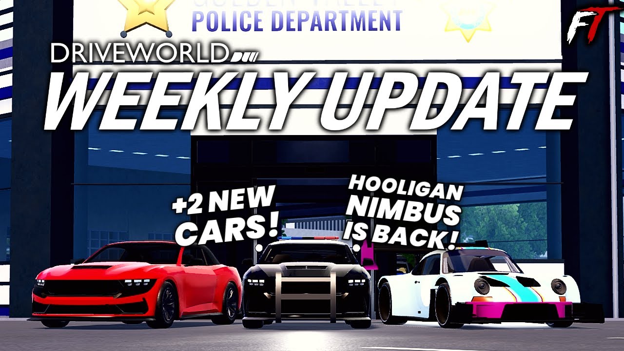2 NEW CARS! NEW UI IMPROVEMENT! AND MORE! (Roblox Drive World!) | Part ...