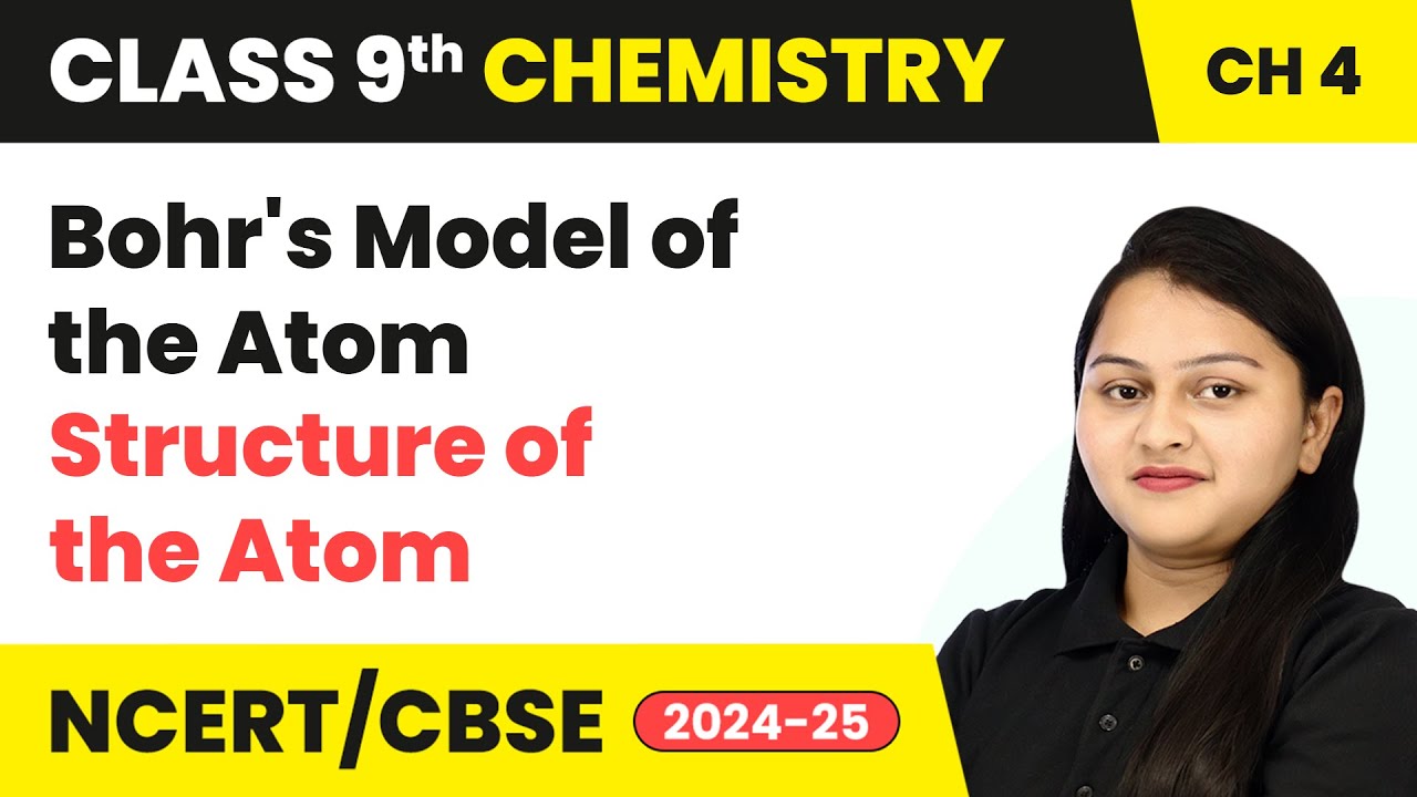 Bohr's Model of the Atom - Structure of the Atom | Class 9 Chemistry ...