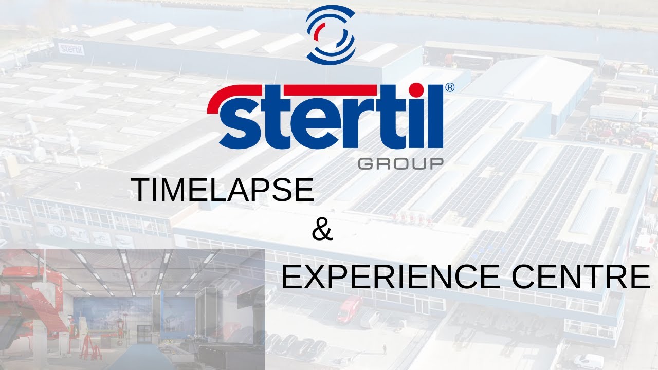 Stertil Expansion - Timelapse & Experience Centre - YouTube