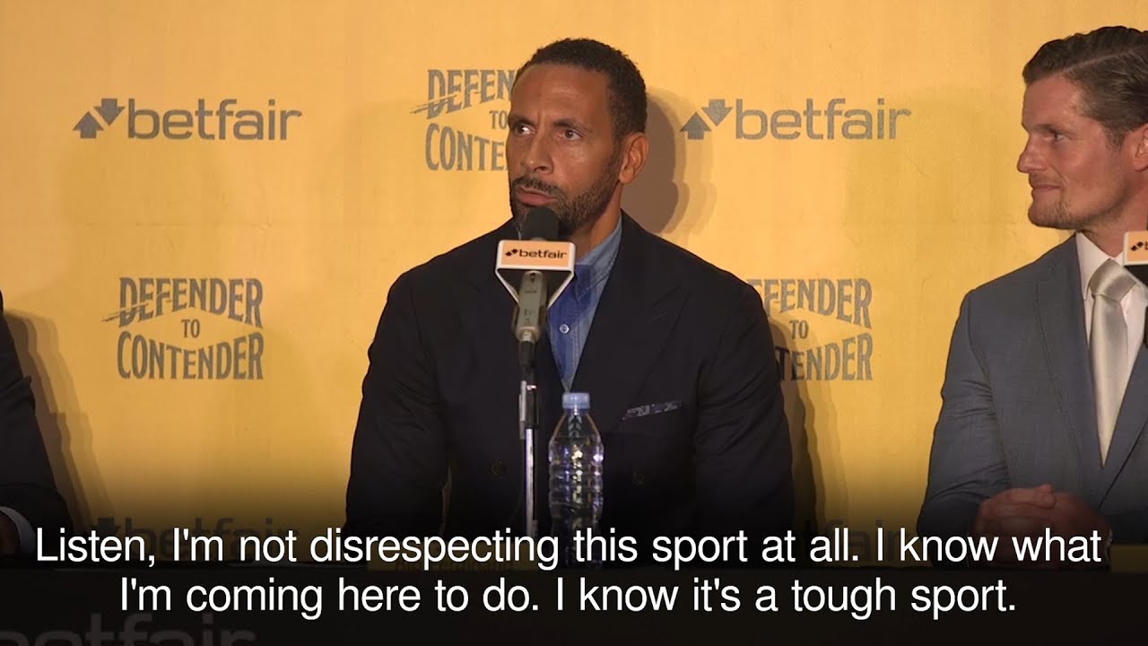 Rio Ferdinand On His New Boxing Career - In 90 Seconds - YouTube