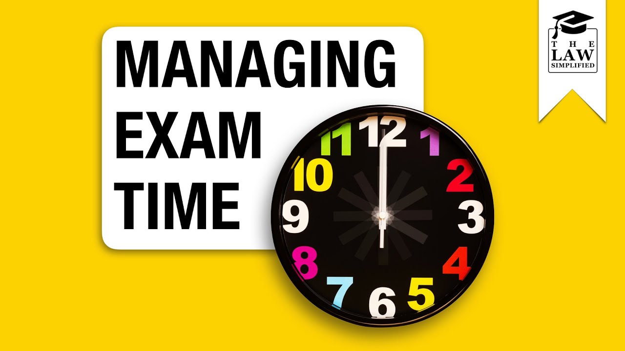 Managing Time During Exams - YouTube