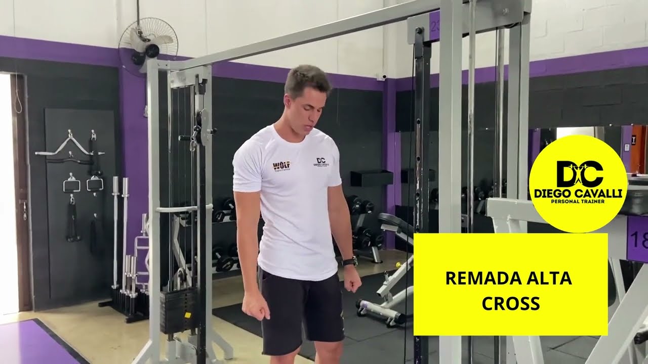 Como executar o exercício Remada Alta no Cross corretamente - YouTube