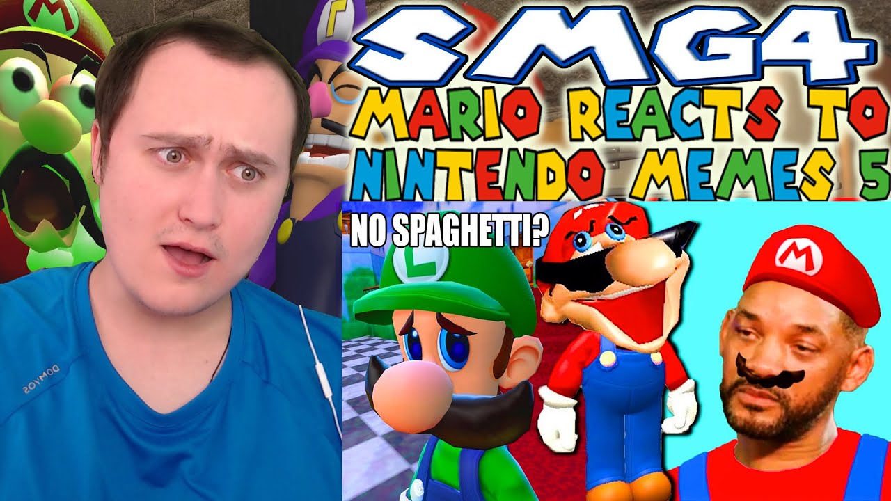 Mario Reacts To Nintendo Memes 5 | Reaction - YouTube