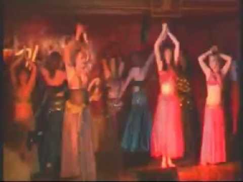 Belly dance and burlesque show, student performances - YouTube