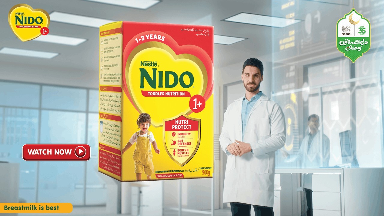 NIDO 1+ with New Nutri Protect - YouTube