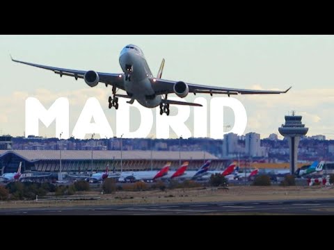 6 Minutes of Plane Spotting at Madrid Barajas Airport 🔥 - YouTube