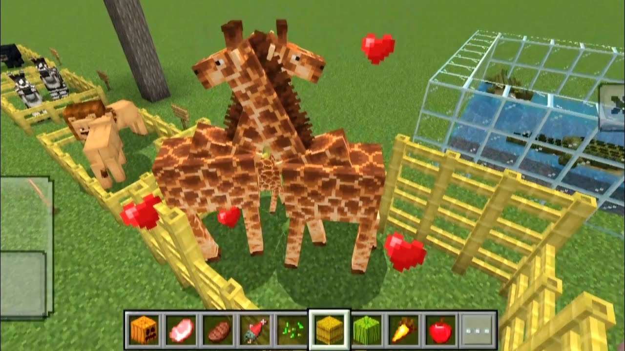 Breeding Animals Naturalist mod in Minecraft PE - YouTube