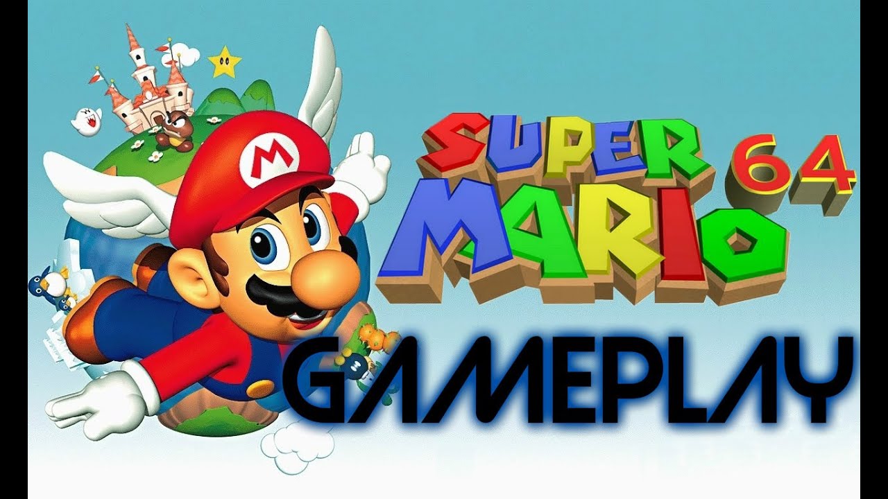 Super Mario 64 (HD)--Gameplay--Mama Mia! - YouTube