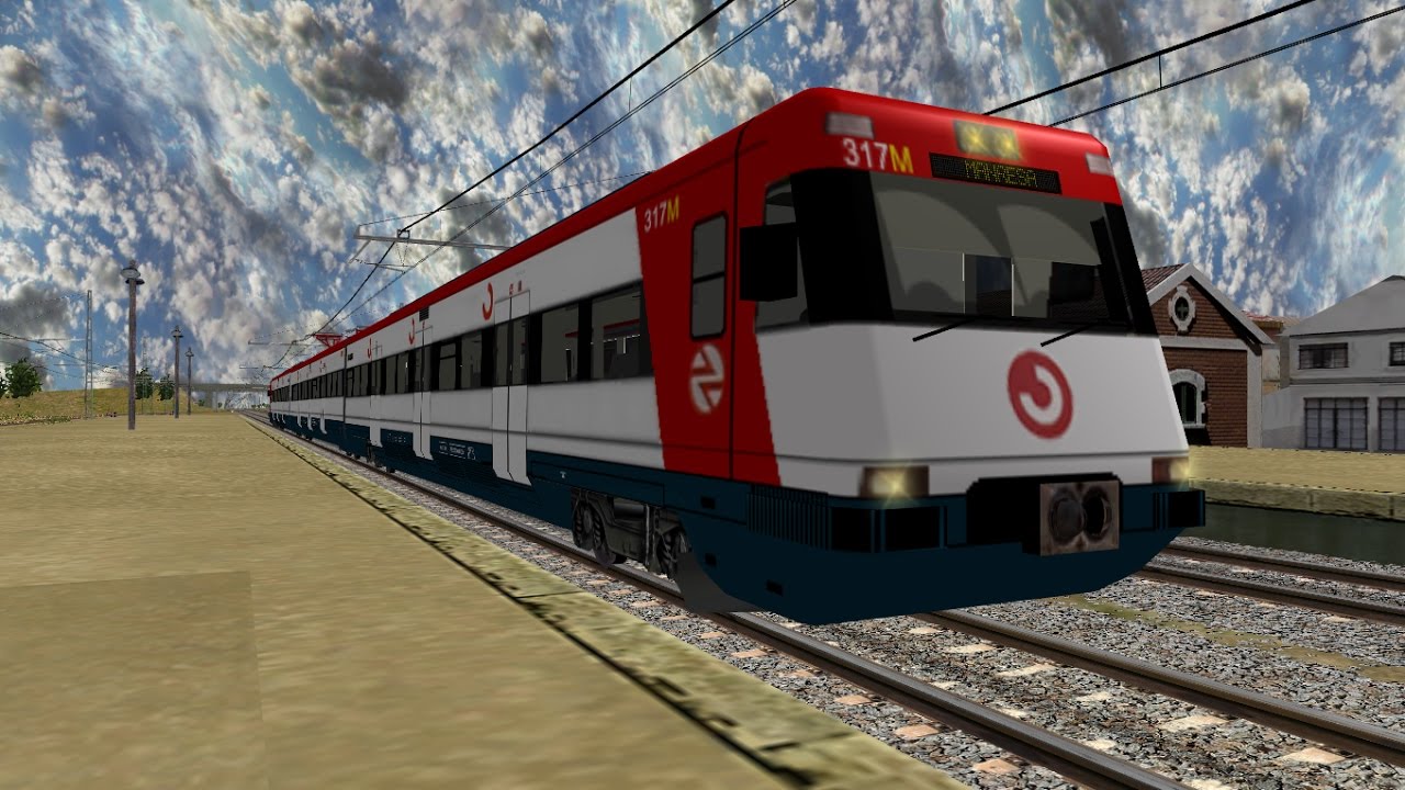 Open Rails con 447 en directo - YouTube