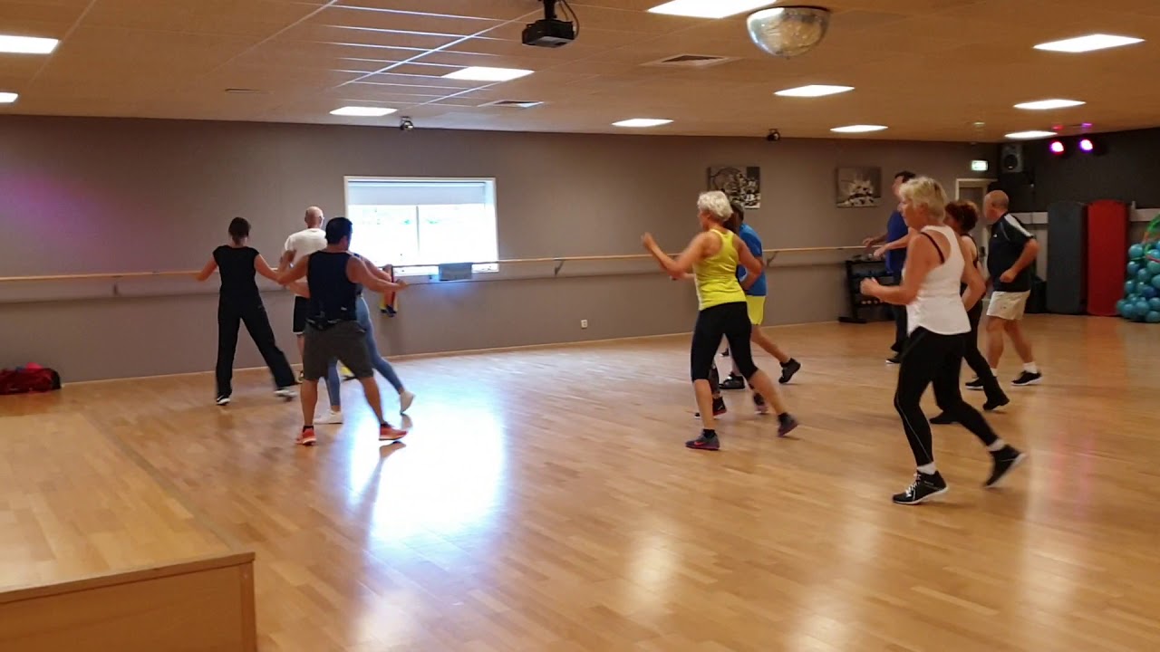 Aerobic Dance Choreography on a Disco Classic - YouTube