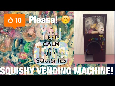 How to make a squishy vending machine! - YouTube