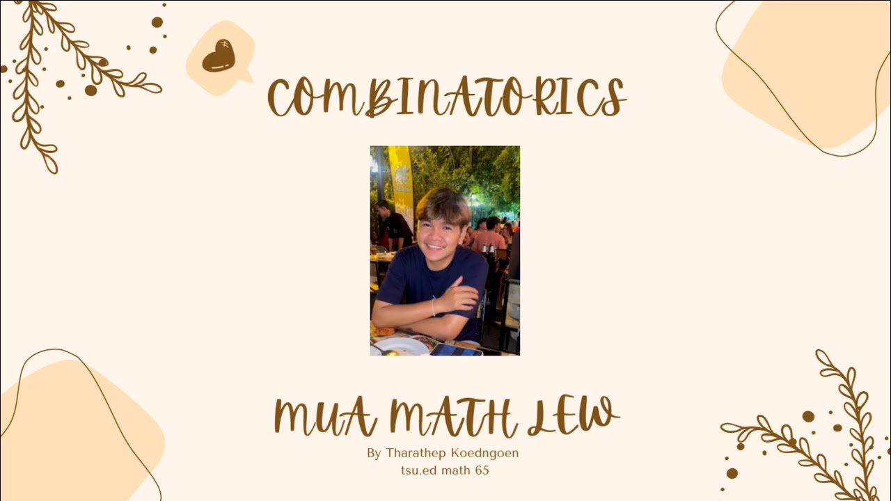 🍁 COMBINATORICS EP. 1 🍁 - YouTube
