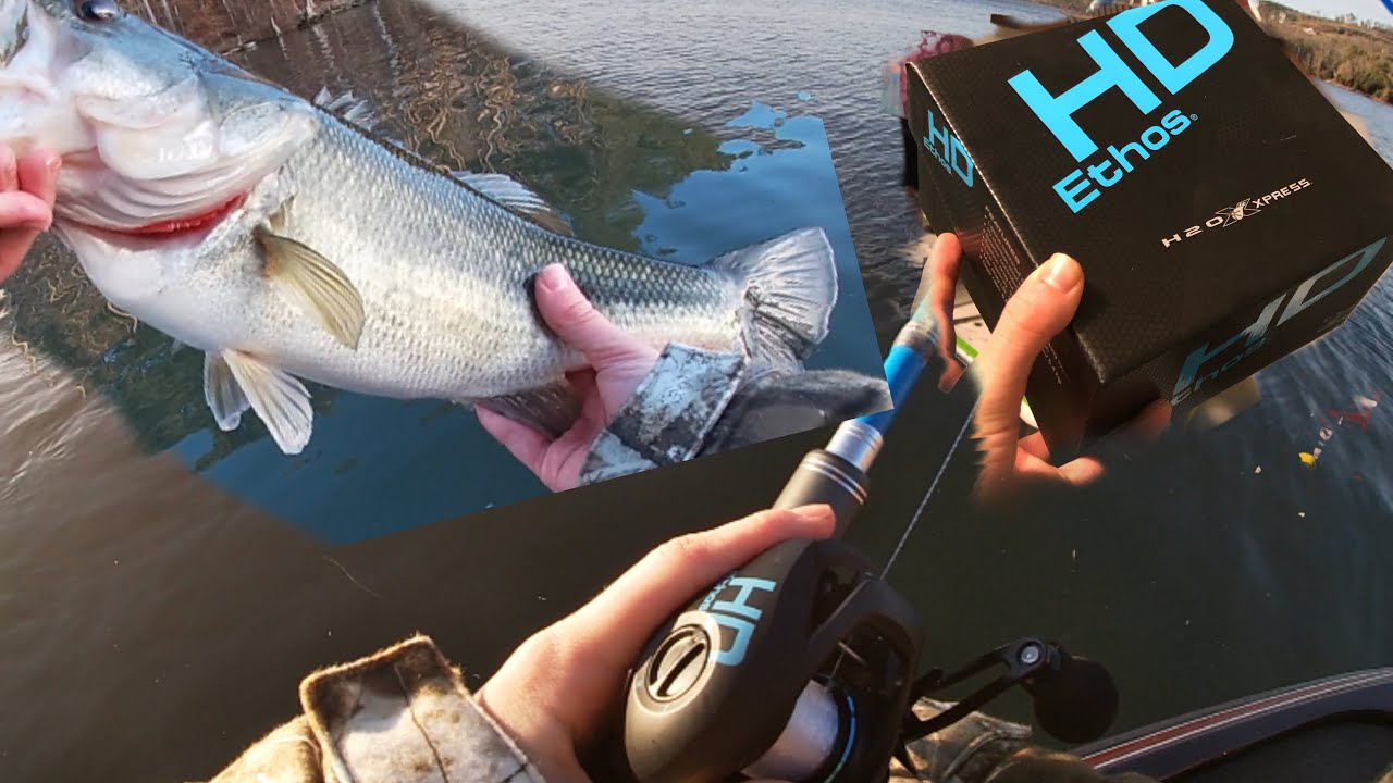 H2O Xpress Ethos HD Review!Fishing for BIG Bass! - YouTube