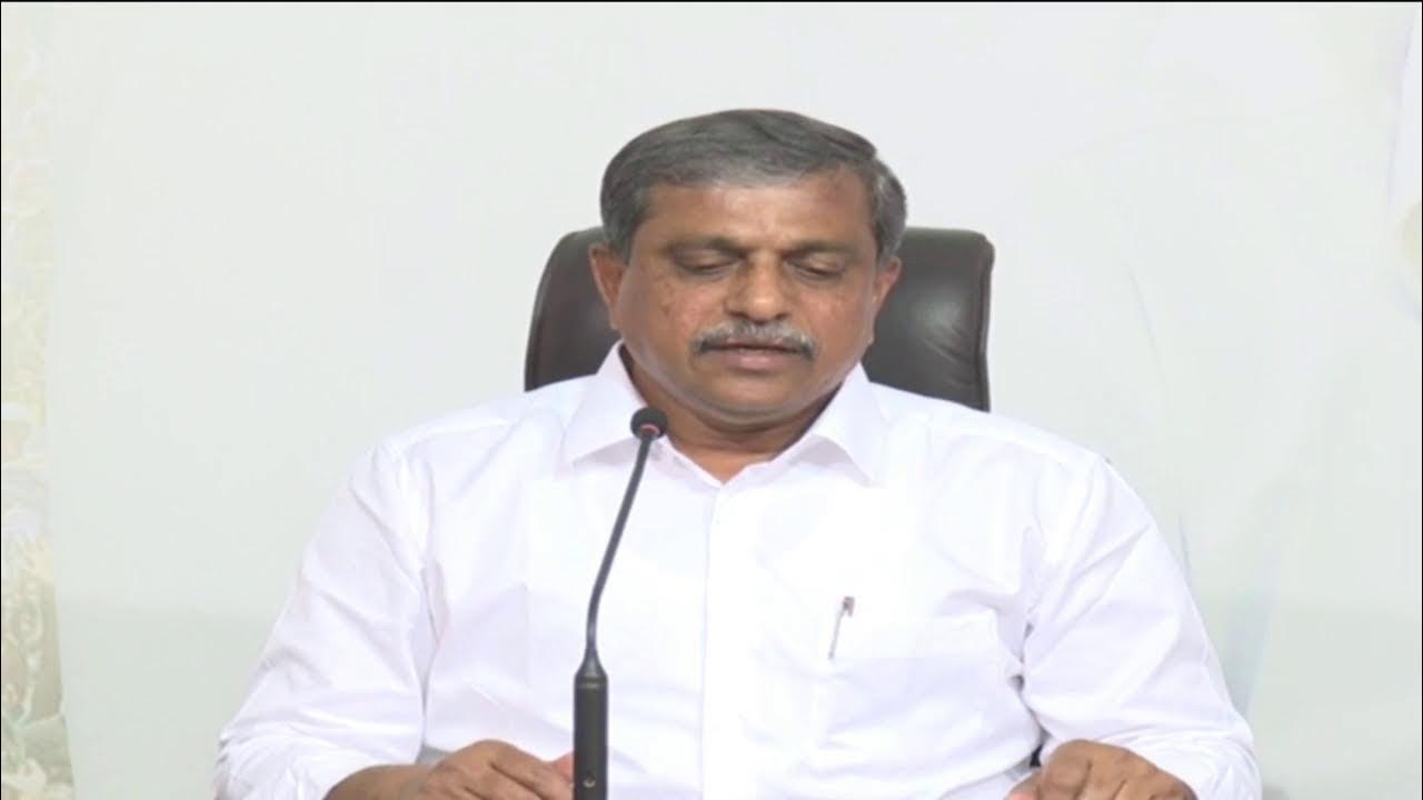 LIVE🔴: YSRCP General Secretary & Govt.Advisor Public Affairs Sri Sajjala Ramakrishna Reddy ...