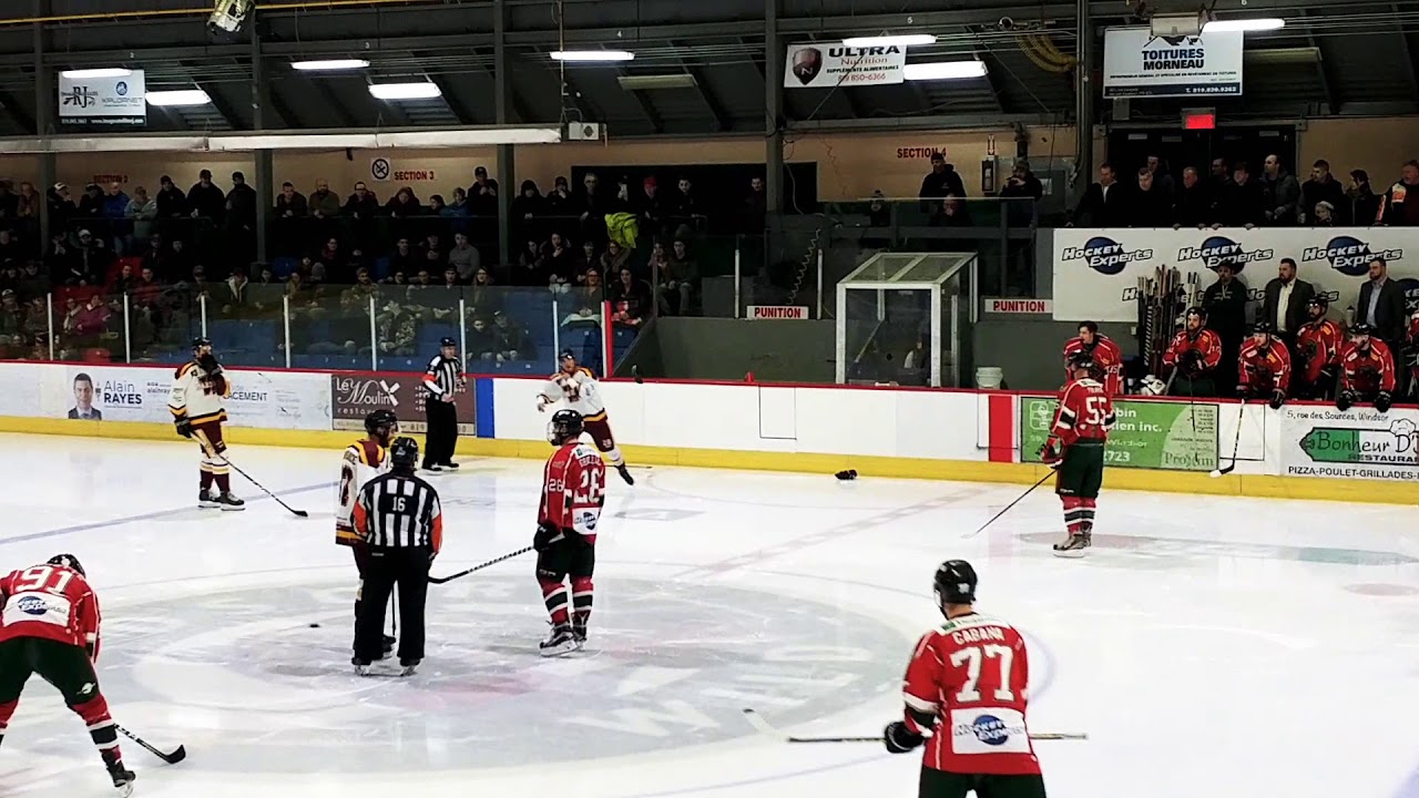 David Godbout Vs Pier-Luc Pinard (1) LHSAAAQ (19/01/2018) - YouTube