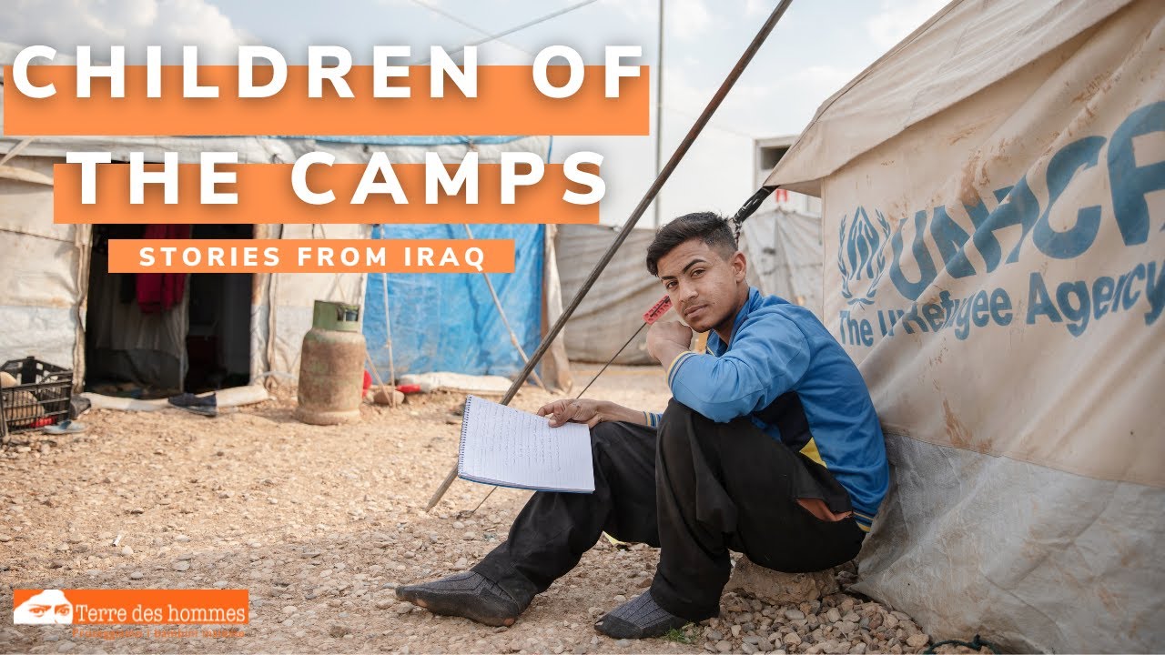 STORIES FROM IRAQ - Kids in refugees and IDP camps - YouTube