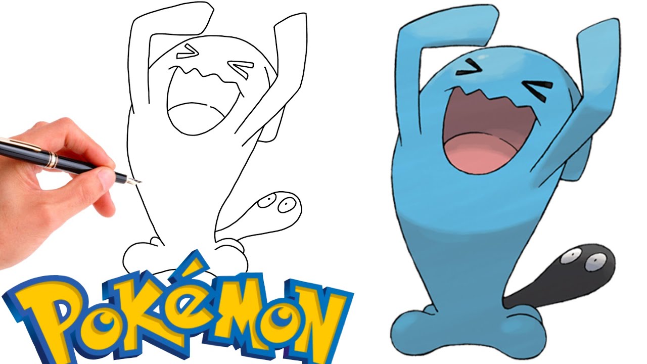 How To Draw WOBBUFFET POKEMON #202 | Generation 2 - YouTube