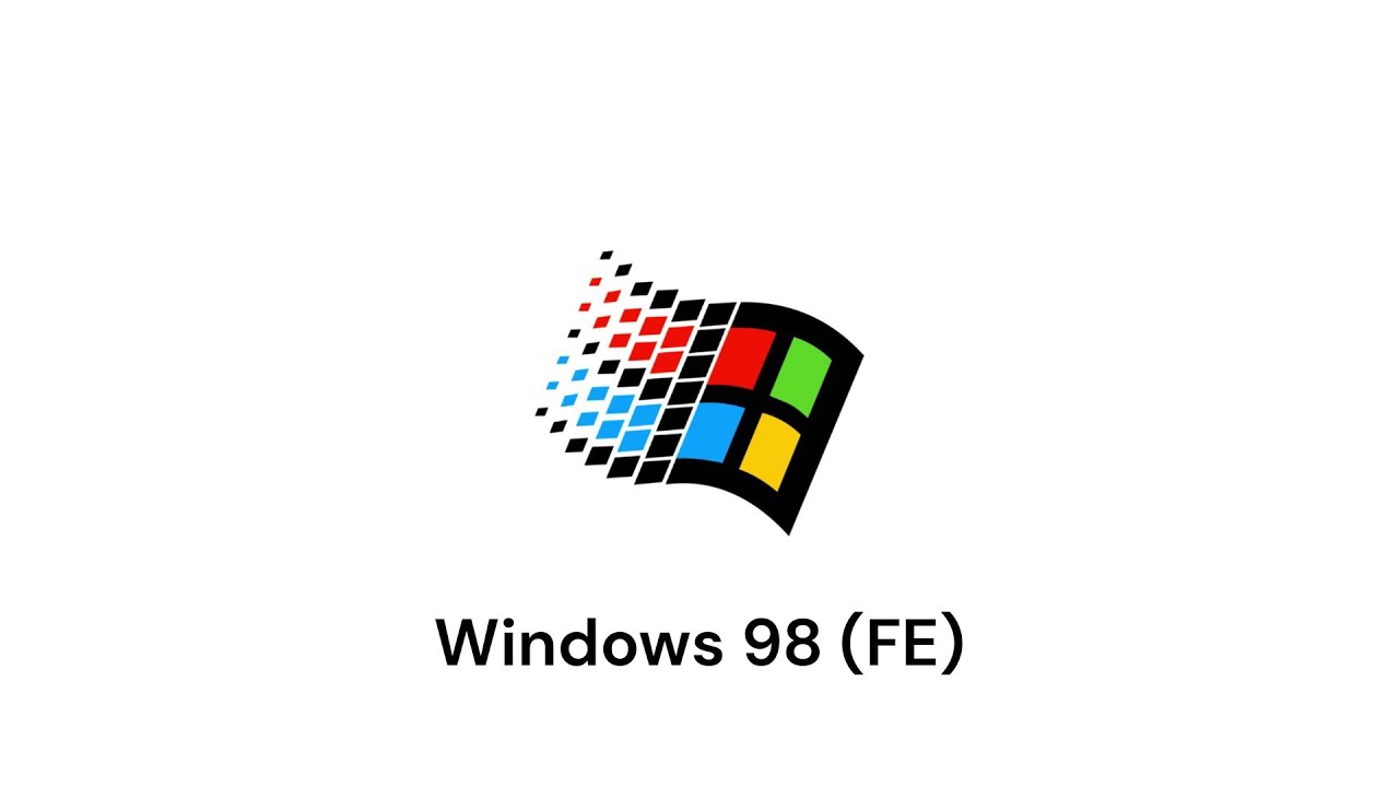 Windows 98 (FE) - YouTube