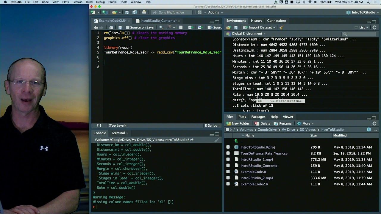 Introduction to R and RStudio - Part 3 | Coding conventions, running ...