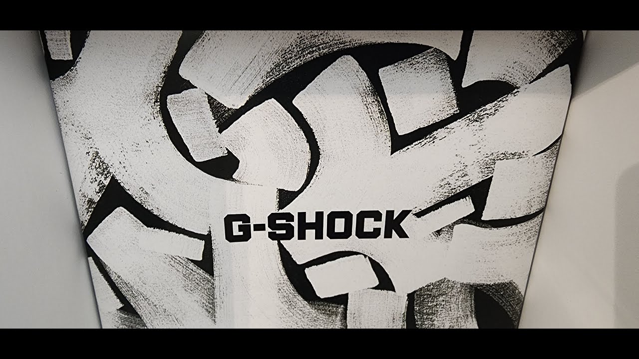 Unboxing Casio G-Shock GMWB5000EH-1 Eric Haze 40 Year Collaboration ...