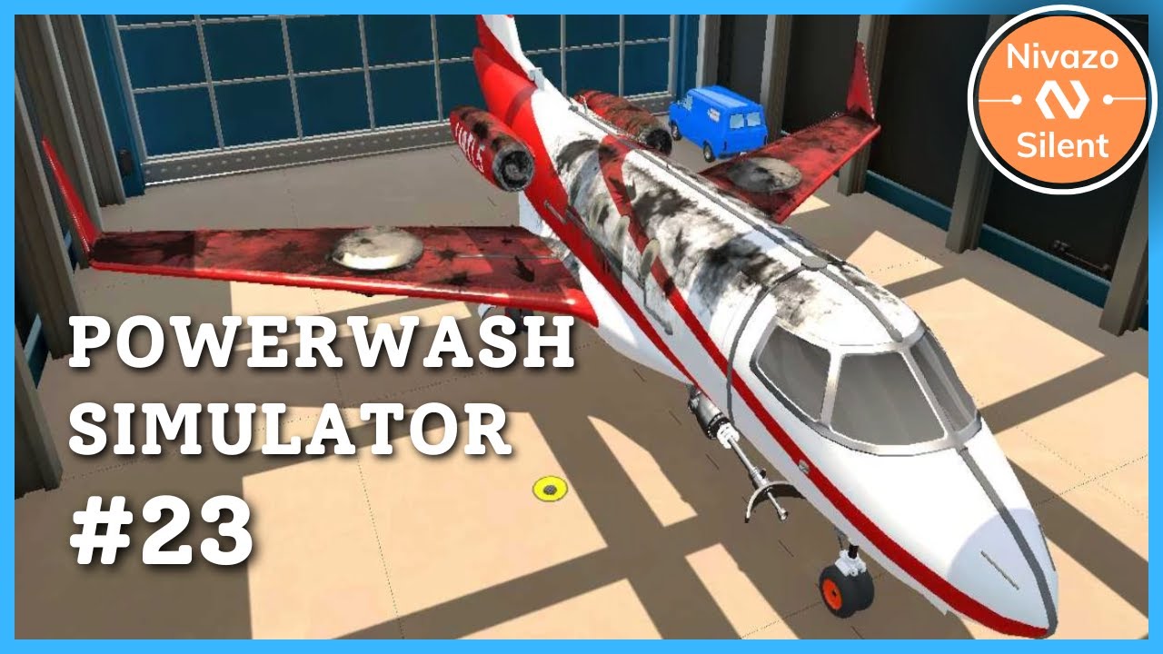 First Upgrading Gear, Then Cleaning a Jet! // PowerWash Simulator Ep ...